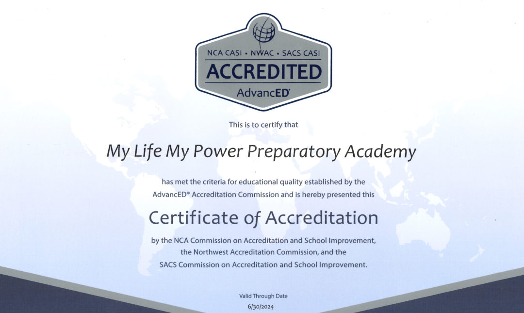 Annual Reports - My Life My Power International Preparatory Academy